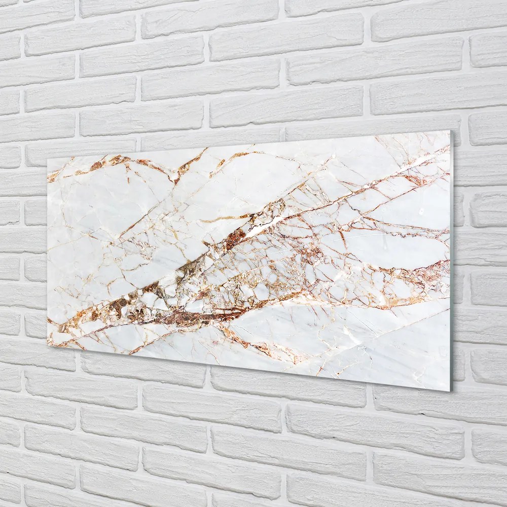 akrylový obraz Marble kamenná zeď 125x50 cm