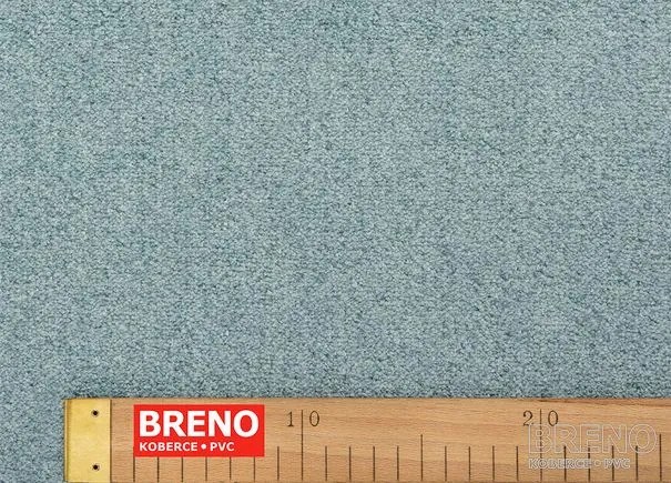 Breno Metrážový koberec PISSARRO 72, šíře 300 cm, Modrá
