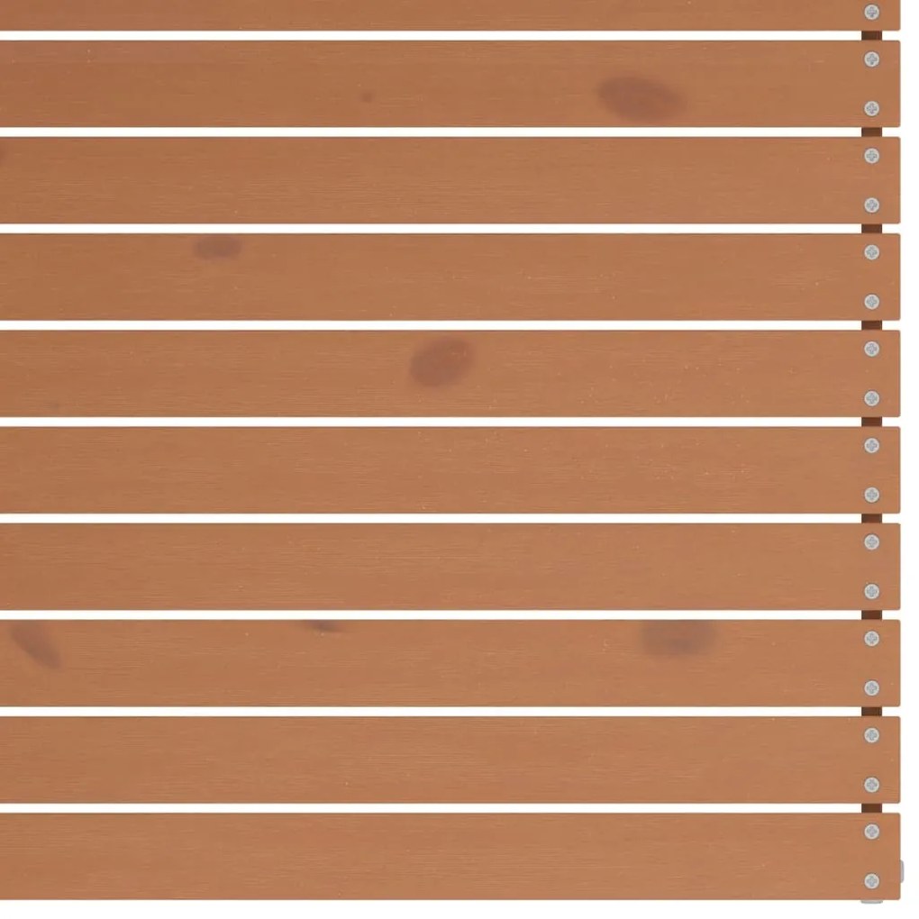vidaXL Marketos Zahradní středové pohovky 4 ks medově hnědé masivní borovice