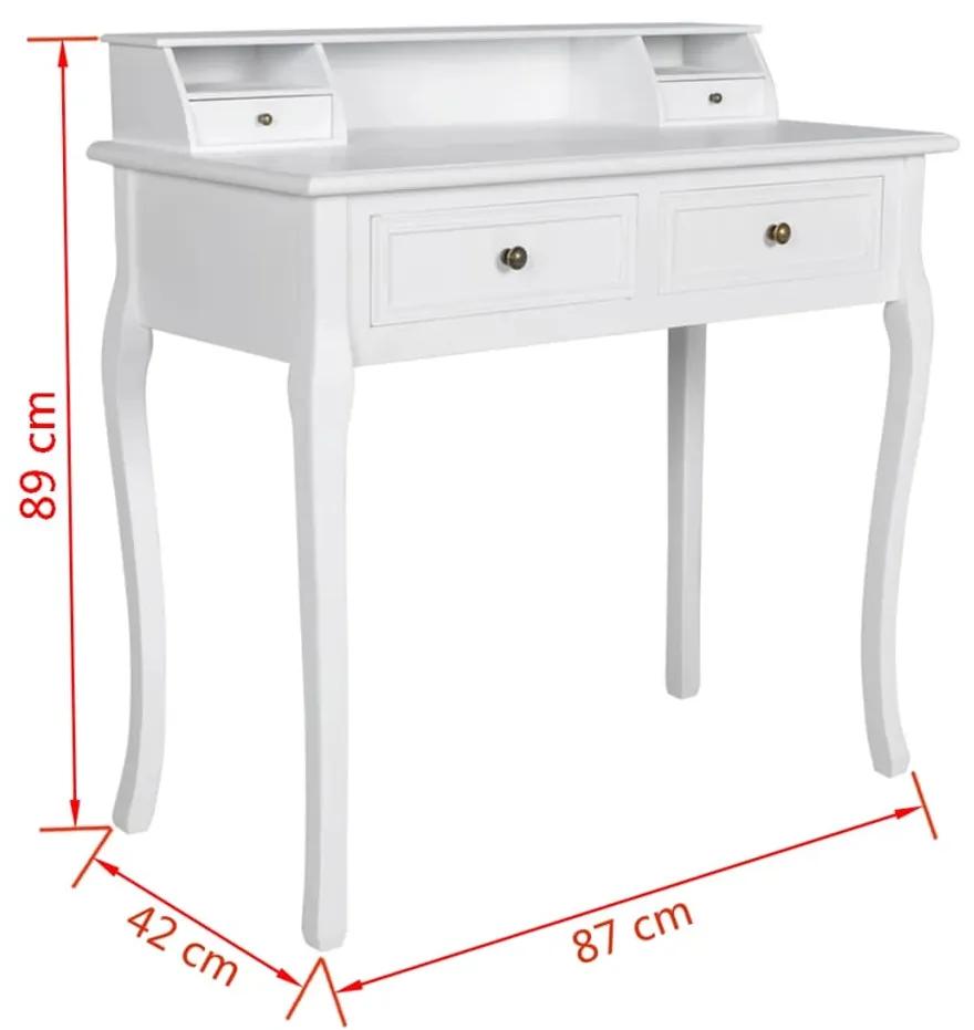 vidaXL Moderní toaletní kosmetický stolek
