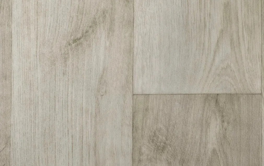 IVC PVC podlaha - lino STUDIO CASA Tavel 523 - světle šedé dřevo ŠÍŘKA: 4 m, POUŽITÍ: Zátěžové, Bytové