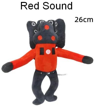 Plyšové hračky Roblox Skibidi Toilet Varianta: Red Sound