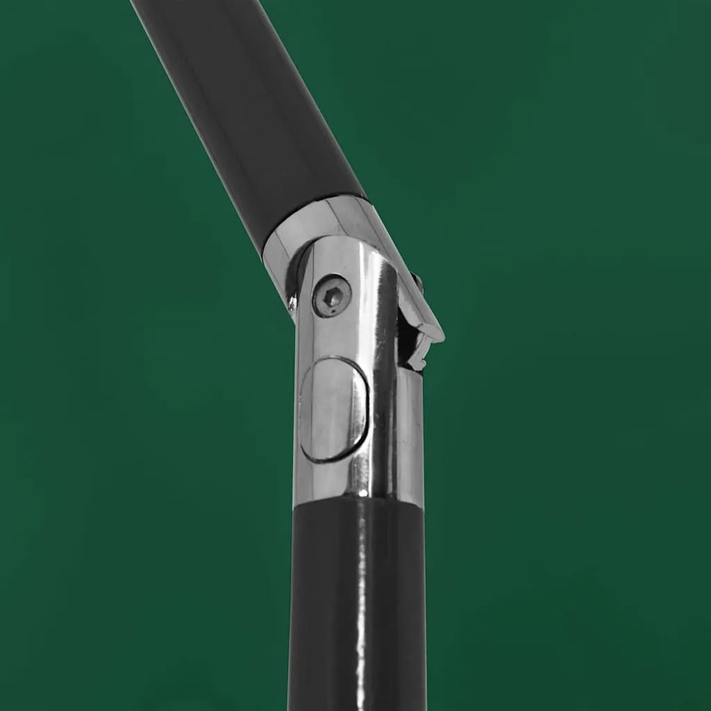Plážový slunečník zelený 200 x 125 cm 314728
