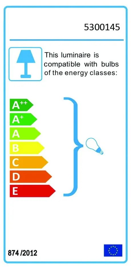 Závěsné svítidlo ve zlaté barvě White Label Lena, ø 48 cm