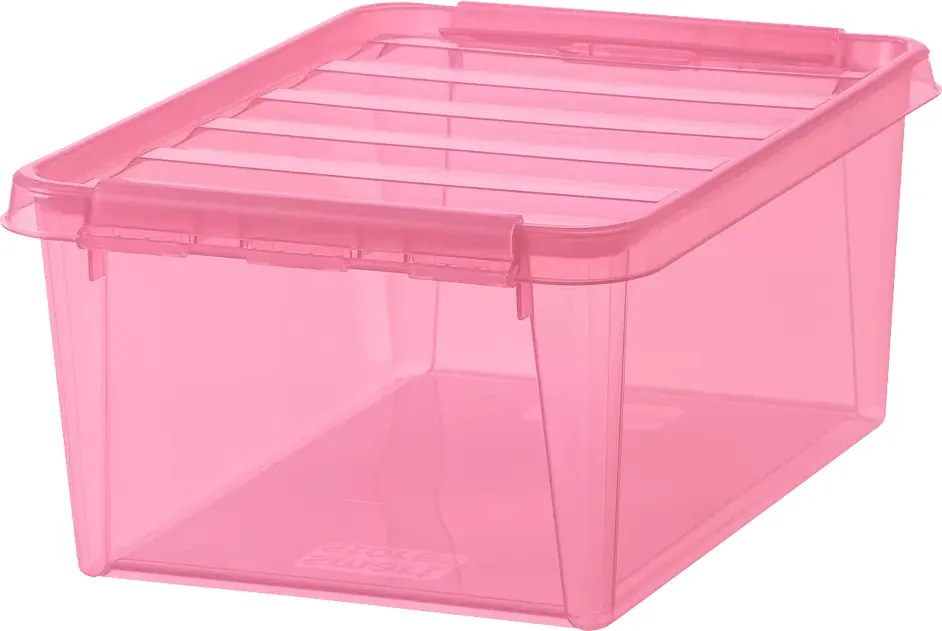 Smartstore Colour Box s víkem, 40 × 30 × 18 cm, 14 l, růřový