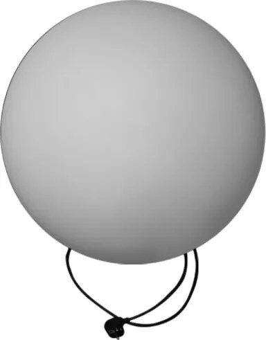 Zahradní lampa kula Ball 50 bílá 50 cm