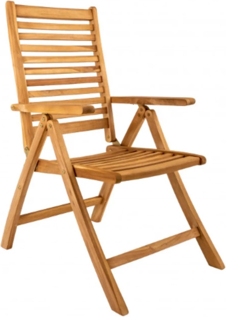 Doppler TAMAN NORFOLK FSC® teak polohovací zahradní křeslo