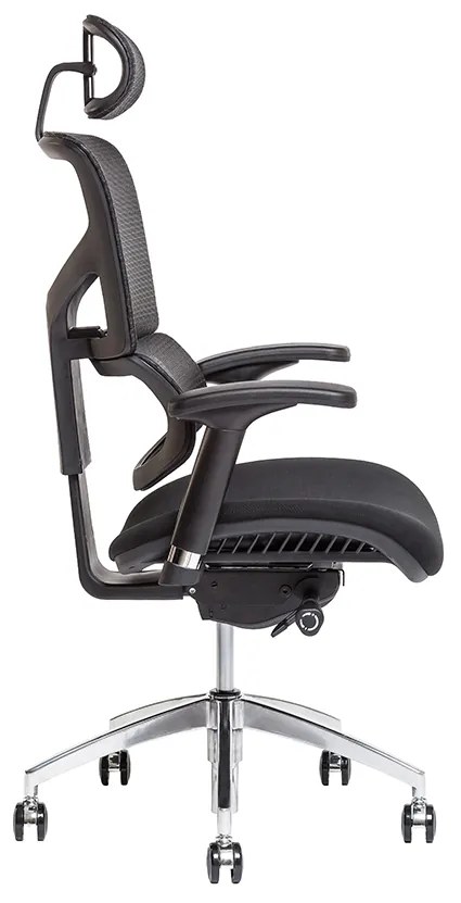 Office Pro Kancelářská ergonomická židle Office Pro MEROPE SP — více barev, nosnost 135 kg Antracit