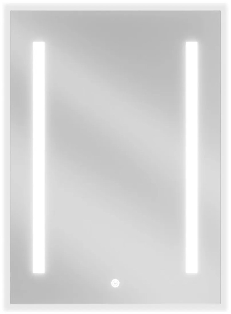 Mexen Remi, LED koupelnové zrcadlo s podsvícením 50 x 70 cm, 6000K, ochrana proti zamlžování, 9804-050-070-611-00