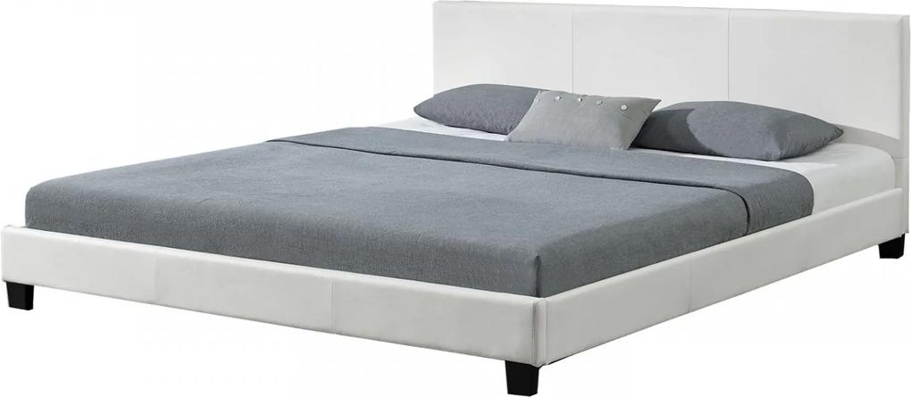 Goleto Čalouněná postel Barcelona 180 x 200 cm | bílá