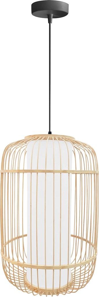 Toolight Toolight, stropní svítidlo 1xE27 APP1577-5C, přírodní hnědá, OSW-03611