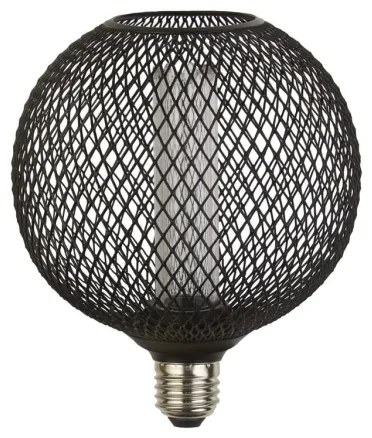 Searchlight 26003BK - LED Dekorační žárovka WIRE MESH E27/4,5W/230V 2700K