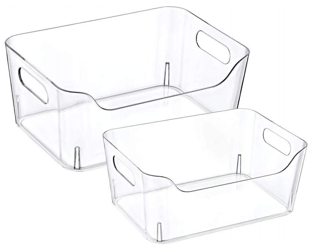 Úložný box, organizér do lednice, transparentní QUTTIN  - 27x19x11cm (5l)