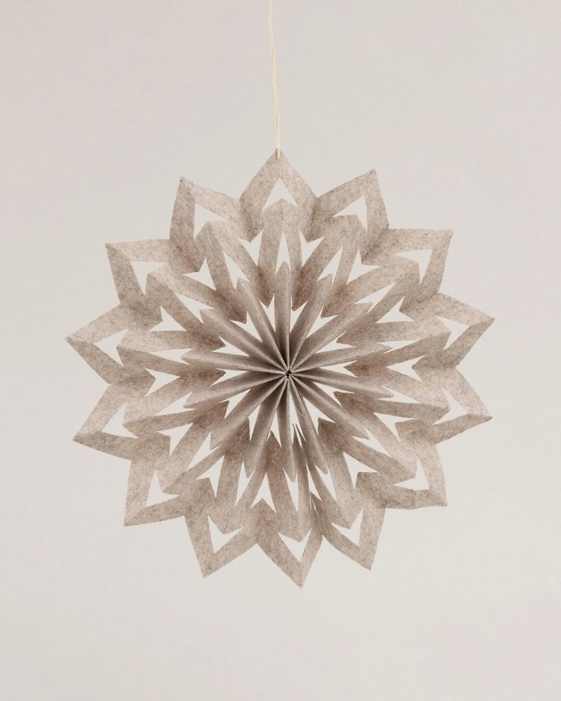 Vánoční ozdoba Nivalis II beige 40 cm