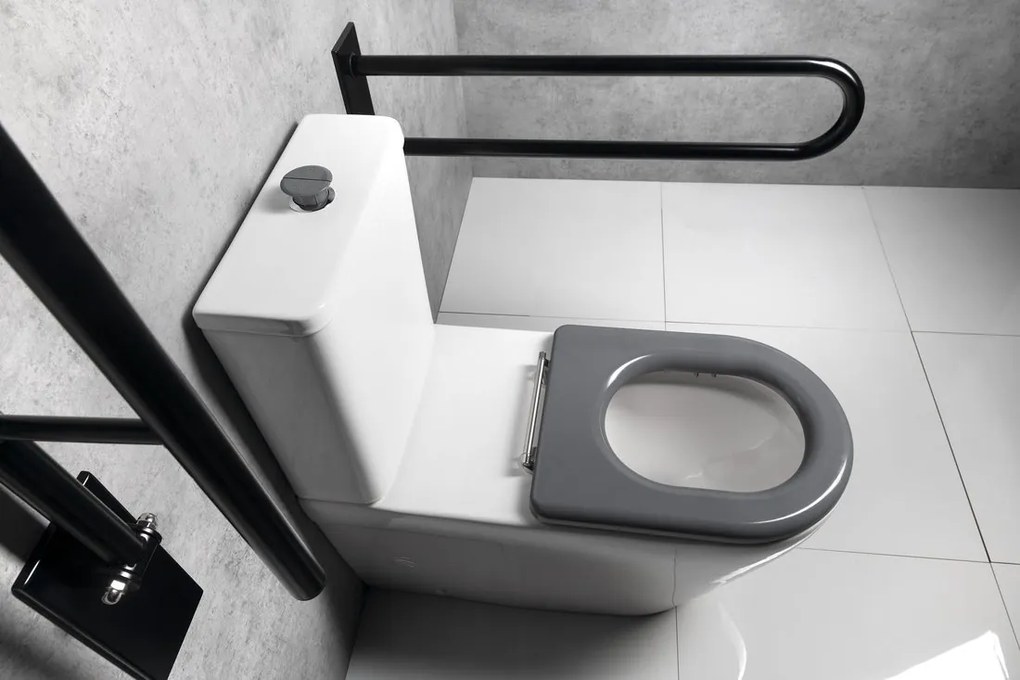 Sapho Sapho, DARIO RIMLESS WC kombi mísa s nádržkou, spodní/zadní odpad, bílá, MC102