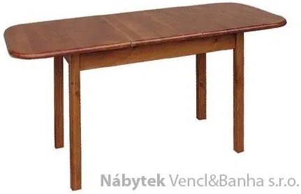 dřevěný jídelní stůl rozkládací z masivního dřeva borovice drewfilip 2