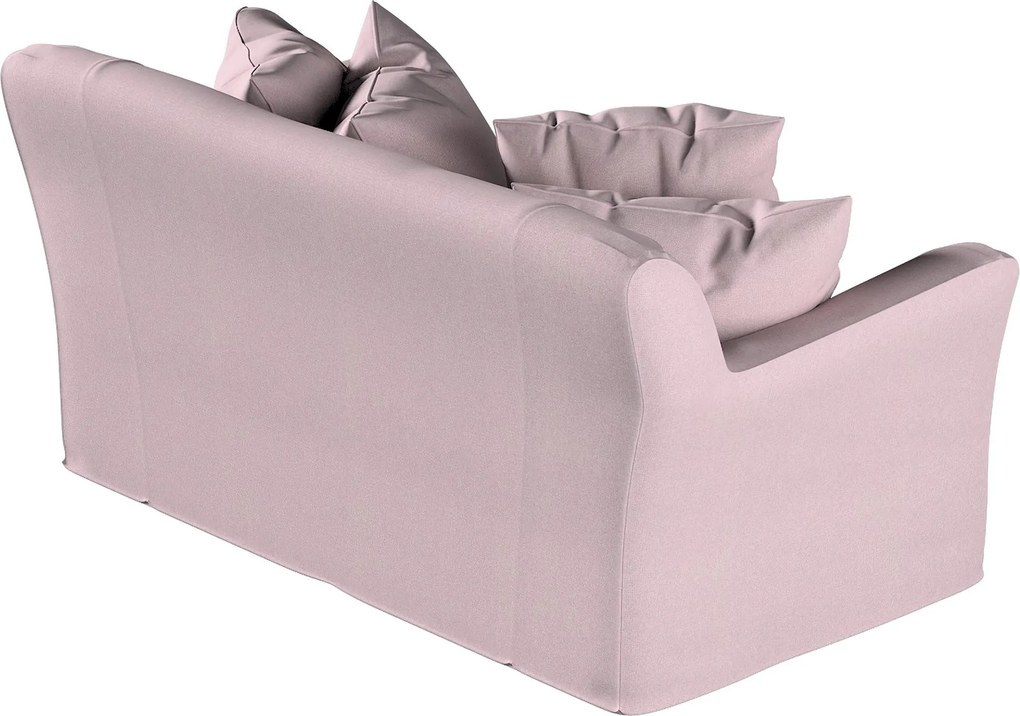 Potah na pohovku IKEA Tomelilla 2-místná nerozkládací barva růžová látka pletený vzor