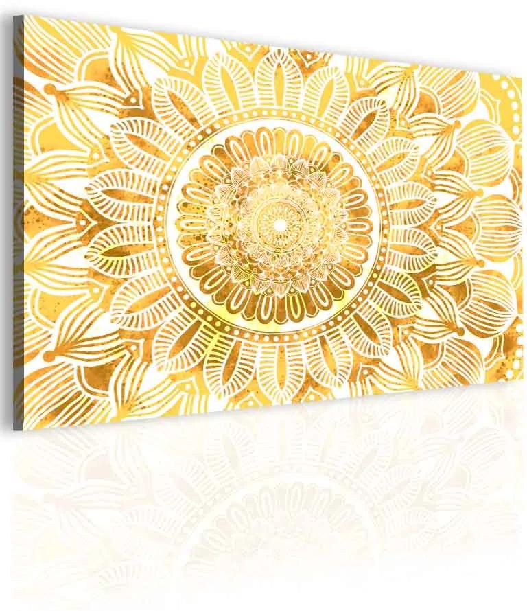 Obraz mandala slunce Velikost (šířka x výška): 90x60 cm