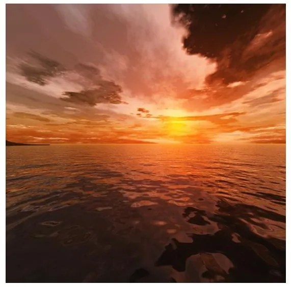 Obraz západu slunce  (50x50 cm), 40 dalších rozměrů