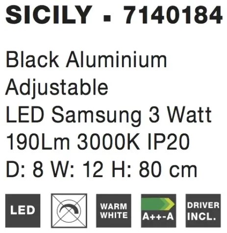 LED stropní svítidlo Sicily