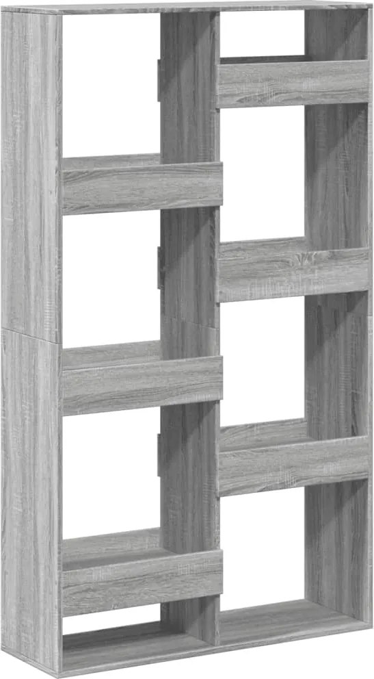 Dělicí stěna šedá sonoma 100 x 33 x 175 cm kompozitní dřevo 3309578