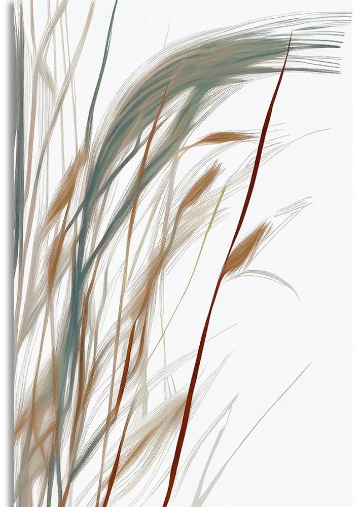 Obraz minimalistická stébla trávy - 60x90