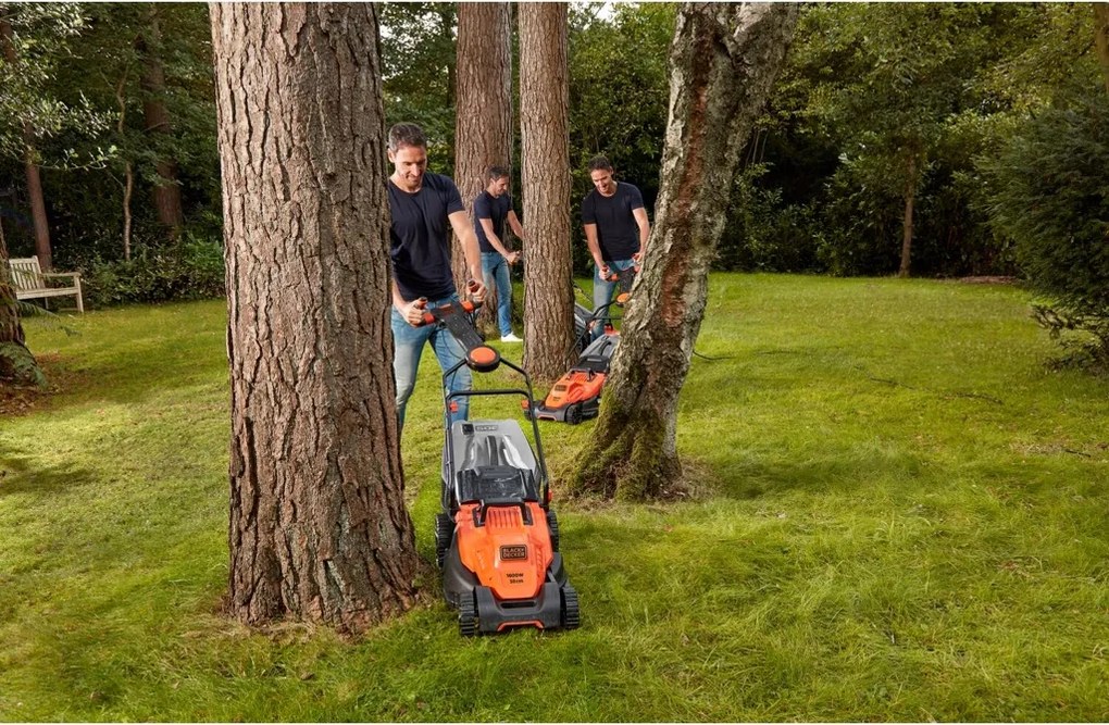 Elektrická sekačka Black+Decker BEMW471ES-QS, 1600W, záběr 38cm