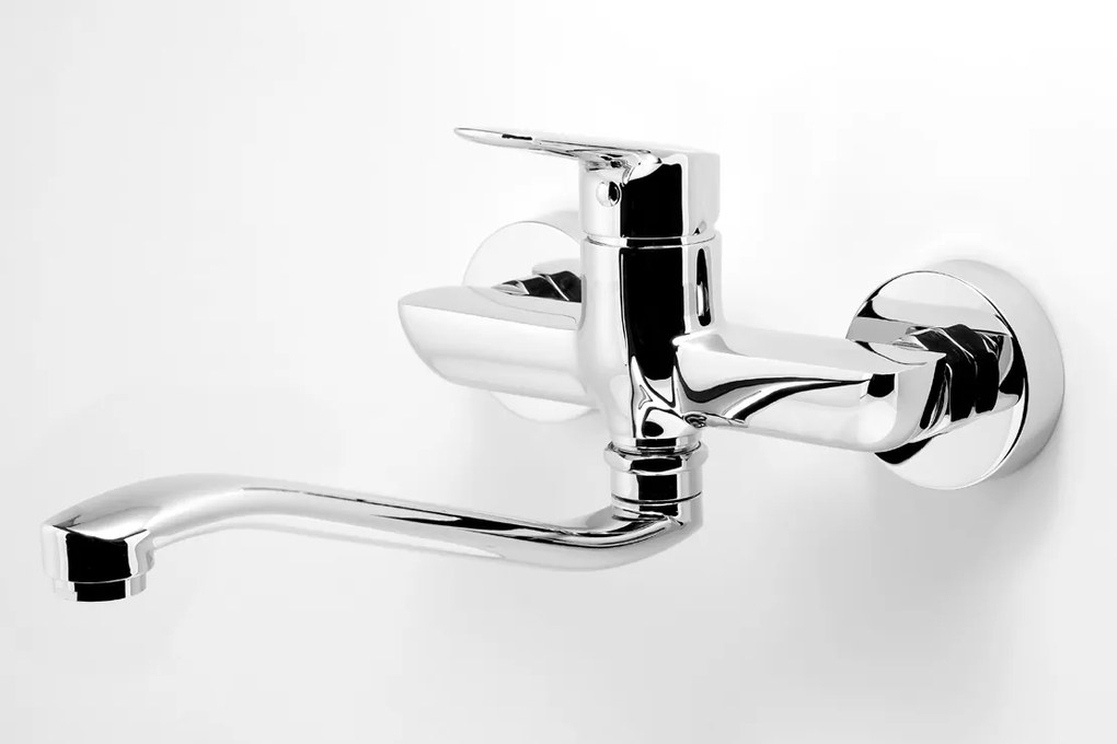 Novaservis Metalia 54 dřezová umyvadlová baterie 150 mm chrom 54070,0
