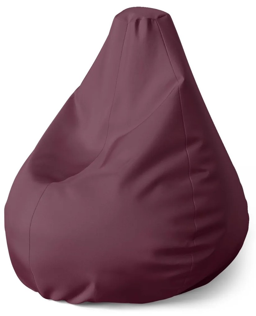 Sablio Sedací vak Pear Červeno fialová - 70 x 95 x 15 cm