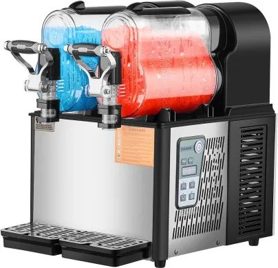 Komerční stroj na kaši 3Lx2 Margarita Smoothie Výrobník mražených nápojů