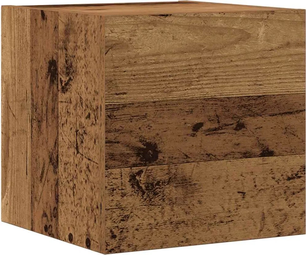 Nástěnné TV skříňky 6 ks Old Wood kompozitní 3328969