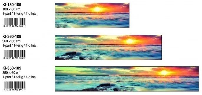 DIMEX | Fototapeta do kuchyně Západ slunce KI-350-109 | 350 x 60 cm | vícebarevná