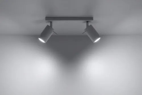 Bodové svítidlo SOLLUX Ring 2 GU10 2x40W bez zdroje SL.0088 bílá