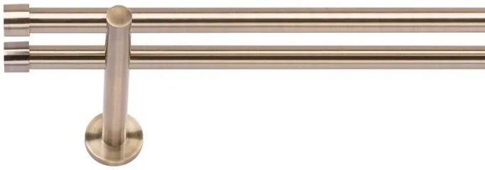 Dekodum Garnýž dvouřadá LOFT 19/19 mm antické zlato 220 cm