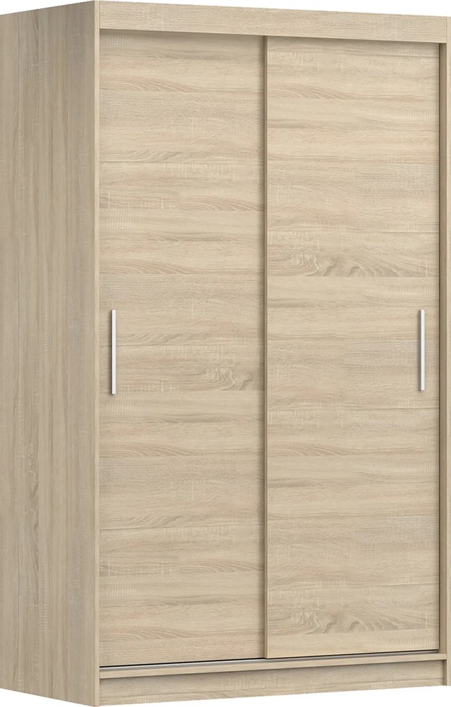 IDZ Šatní skříň NEOMI 04, 120 cm Barva dřeva: Černá + Bílá