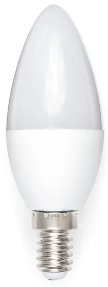 MILIO LED žárovka C37 - E14 - 7W - 620 lm - studená bílá