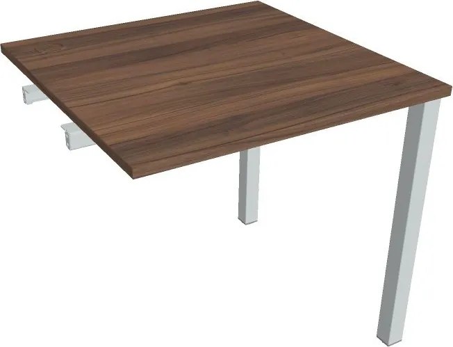 Hobis Kancelářský stůl řetězící Hobis US 800R, deskaakát, bílá RAL 9016