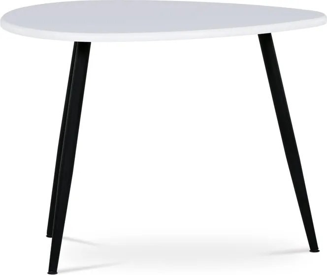 Autronic Odkládací stolek AF-3011 WT Odstín: Bílá