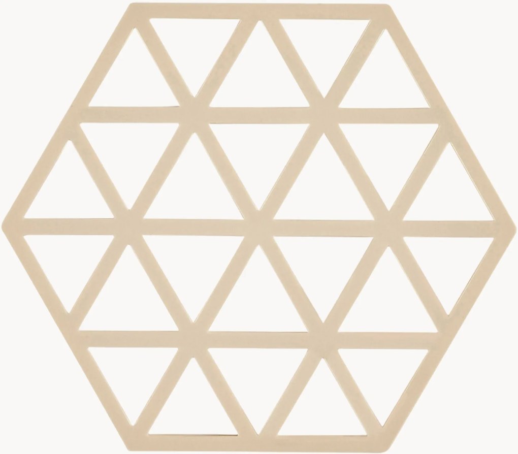 Sada silikonových podtácků Triangles, 6 dílů