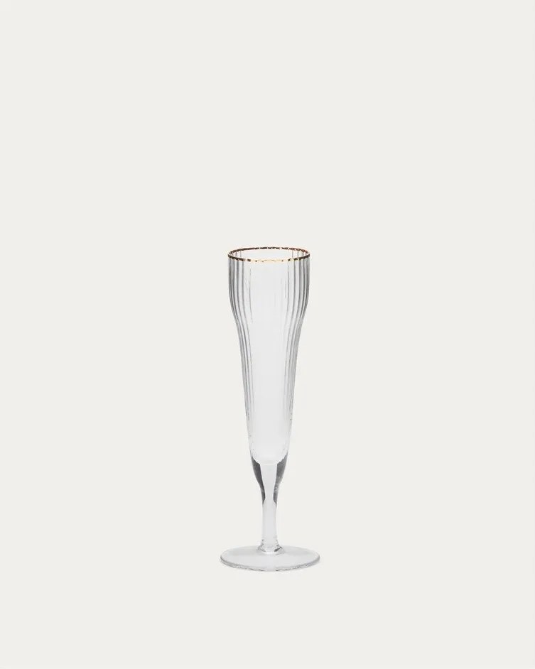 Sklenička na sekt 190 ml Ayan – Kave Home
