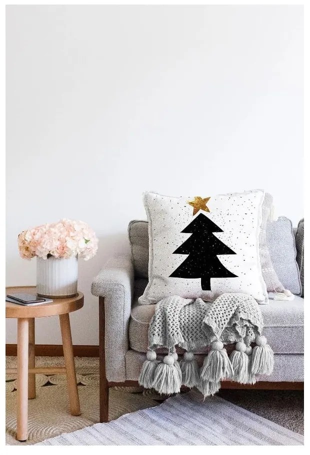 Povlak na polštář s vánočním motivem 43x43 cm – Mila Home