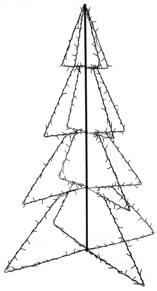 Vánoční stromek kužel 240 LED diod dovnitř i ven 115 x 150 cm - Default Title