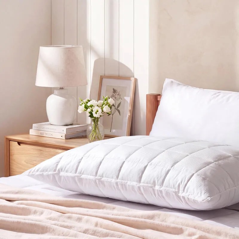 SCANquilt polštář MEDIC SILVER - se stříbrem a stříbrnými vlákny 70 x 90 cm