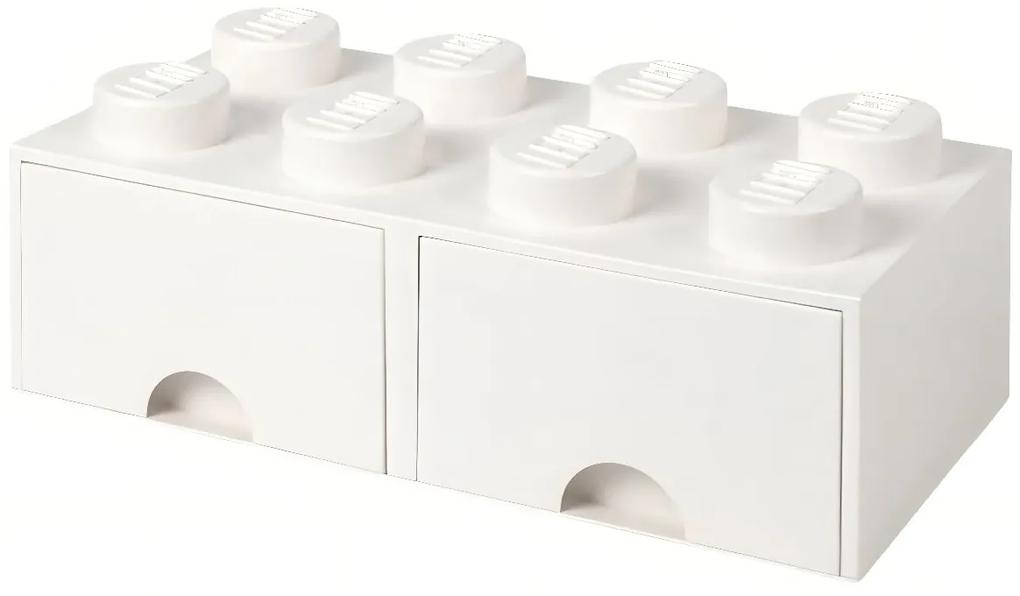 OnaDnes -20% Lego® Bílý úložný box LEGO® Storage 25 x 50 cm