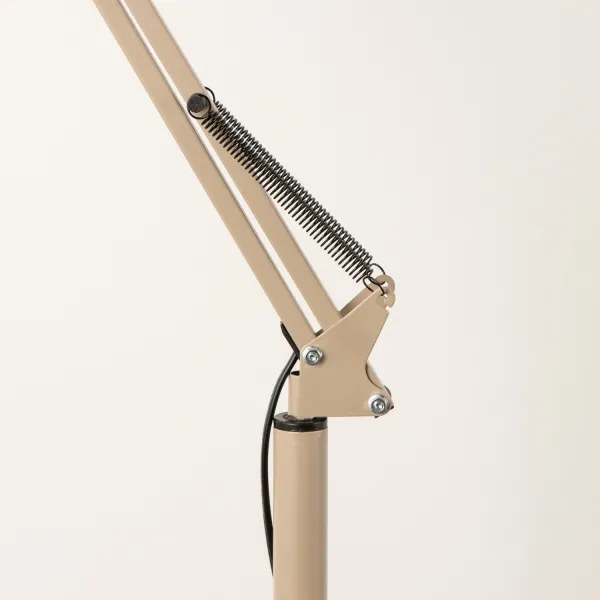 BRILAGI - Flexibilní stojací lampa TASKER 1xE27/60W/230V 184 cm béžová