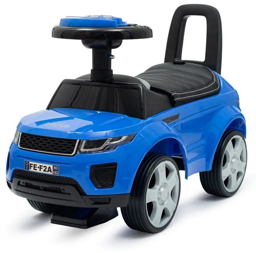 Dětské odrážedlo SUV Baby Mix Prime modré v kůži Modrá