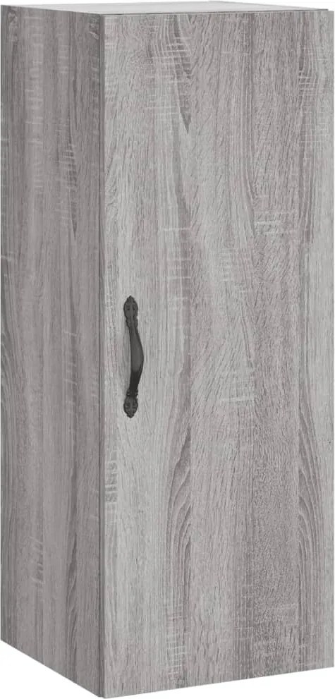 Skříň highboard šedá sonoma 34,5 x 34 x 180 cm kompozitní dřevo 3198887