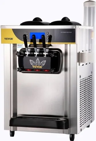 Komerční výrobník zmrzliny, výtěžnost 22-30 l/h, 2200 W