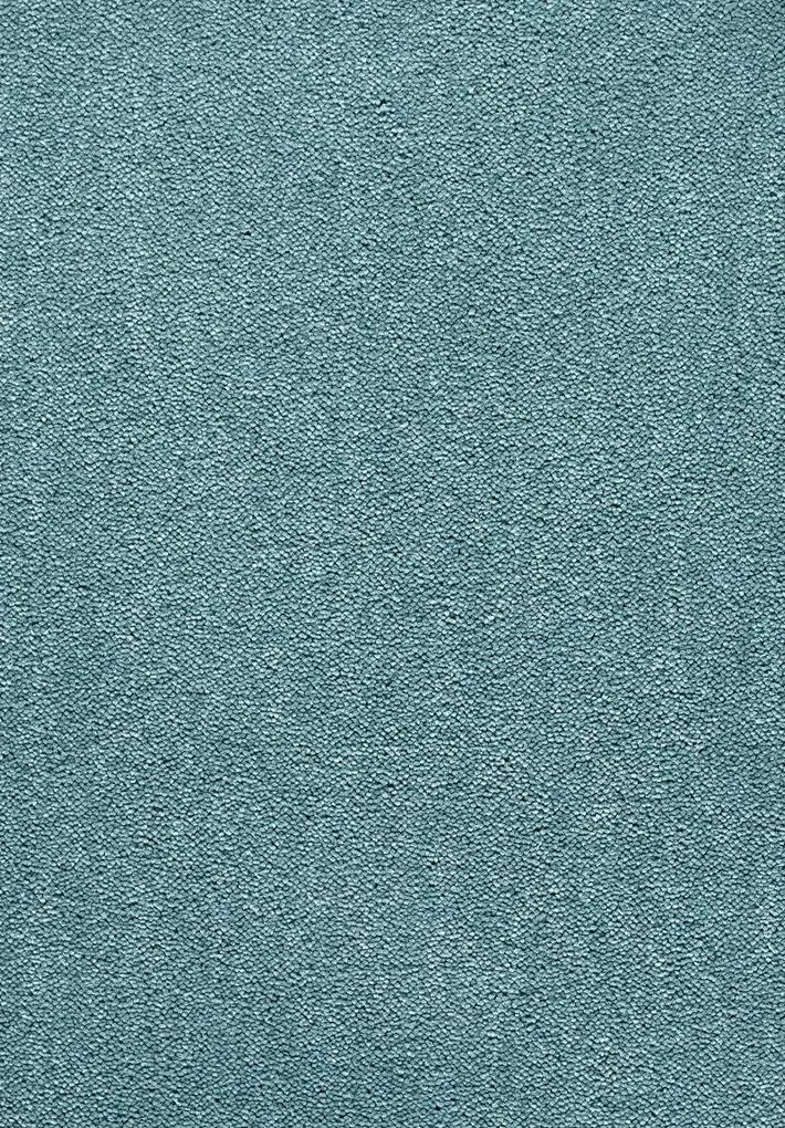 Lano - koberce a trávy Neušpinitelný kusový koberec Nano Smart 661 tyrkysový - 200x200 cm