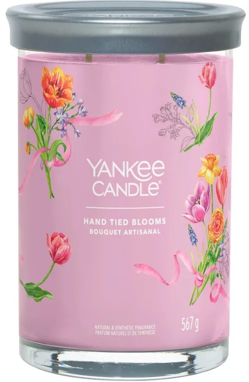 Yankee Candle – Signature Tumbler svíčka Hand Tied Blooms (Ručně vázané květiny) Velikost: velká 567 g